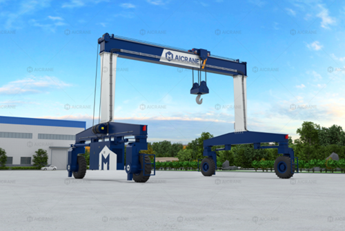 Anti-Overturning Structural Design for Rubber Tyred Gantry Cranes